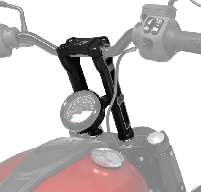 NEW Indian 10” Chief Moto Handlebar Risers, Black 2890452 – Ducati Bros