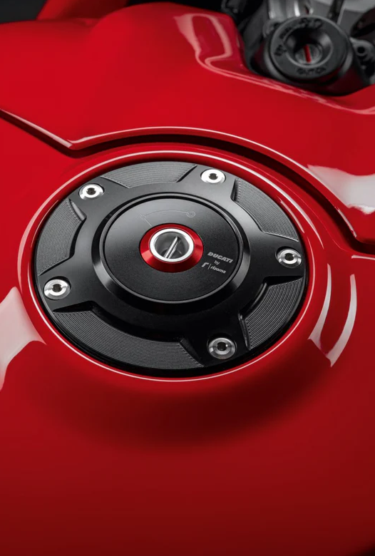 NEW OEM Ducati Black Billet Aluminium Tank Cap 97780051BA – Ducati Bros