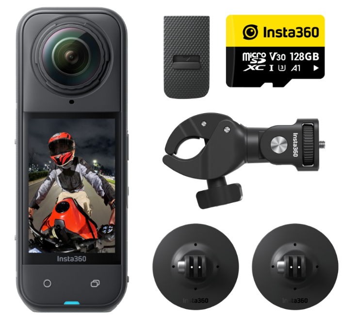 Insta360 X5 Motorcycle Multi View Camera Bundle – Ducati Bros