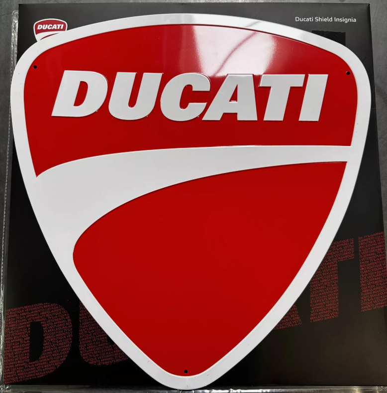 NEW OEM Ducati Shield Metal insignia 987709331 – Ducati Bros